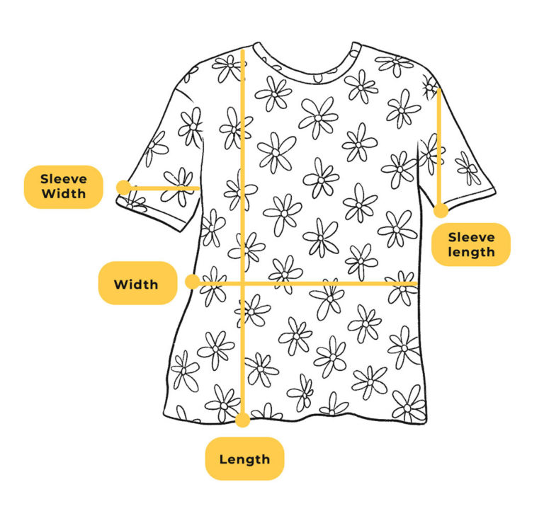 Size Guide - Pretty Casual