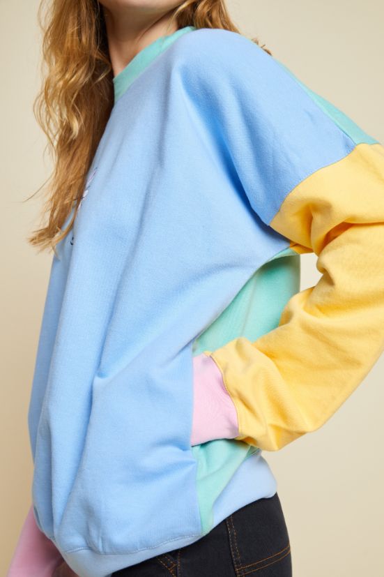 Panel crew neck - Pretty Casual