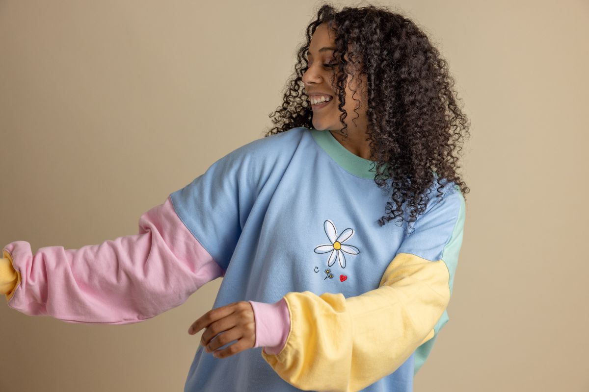 Panel crew neck - Pretty Casual